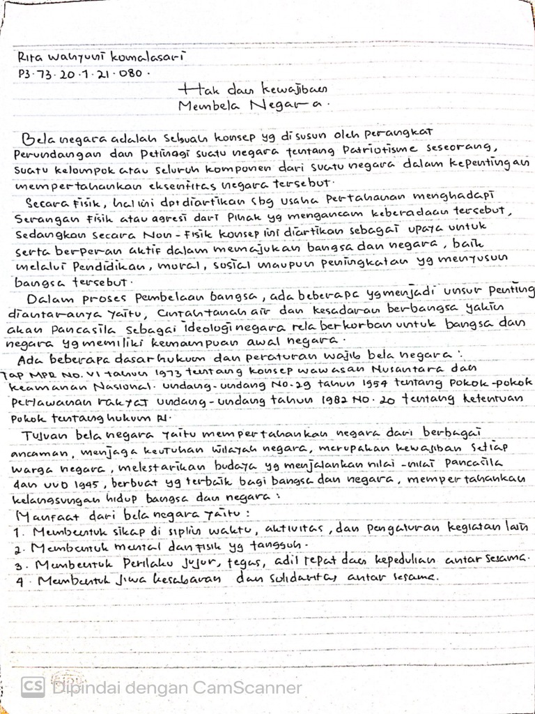 Rita Wahyuni Komalasari - 35 - 1B 2 | PDF