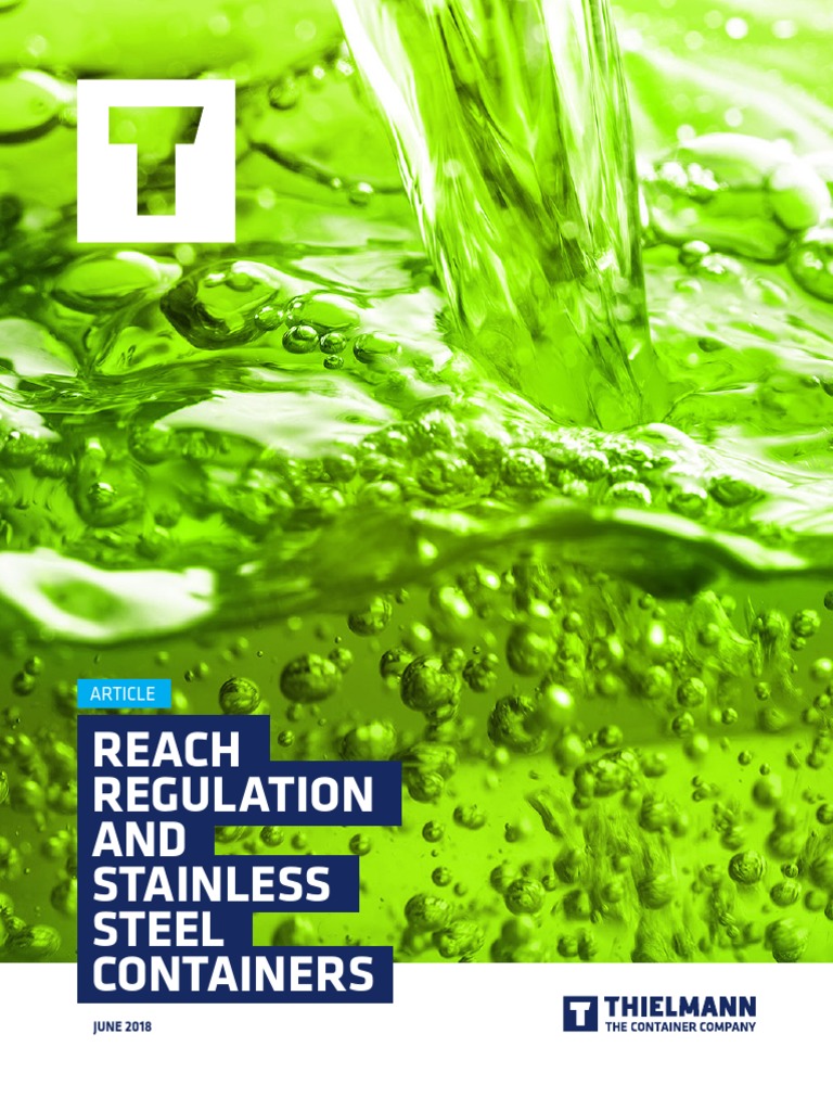 REACH Compliance in Stainless Steel Packaging | PDF | Packaging And ...