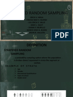 Advantages and Disadvantage of Stratified Sampling | PDF | Sampling (Statistics) | Stratified ...