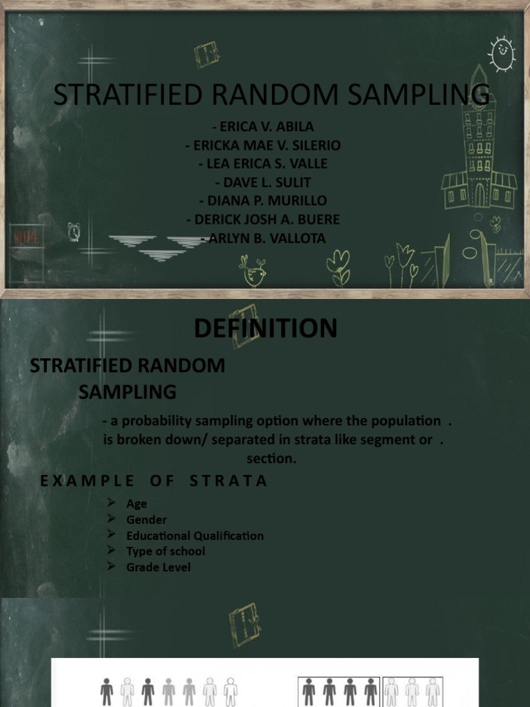 Stratified Random Sampling | PDF
