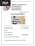 Laser Light Security System - Physics Investigatory Project - Class 12 ...