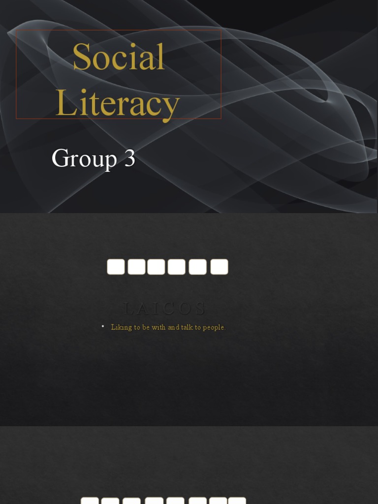 Teaching Social Literacy Skills | PDF | Social Skills | Literacy