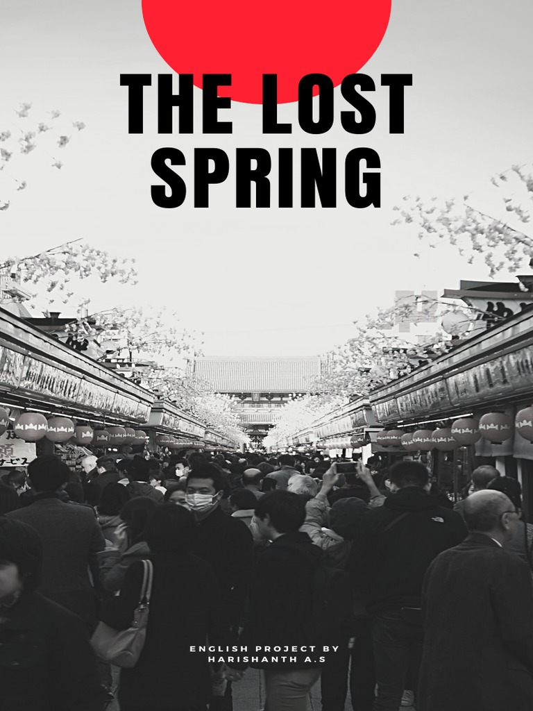 The Lost Spring: English Project by Harishanth A.S | PDF