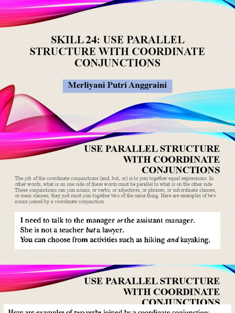 Mastering Parallel Structure in Writing | PDF