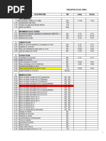 Listado de Items Vivienda | PDF | Materiales de construcción ...