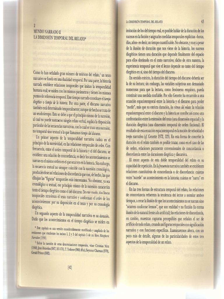 Pimentel, Luz Aurora - El Relato en Perspectiva | PDF