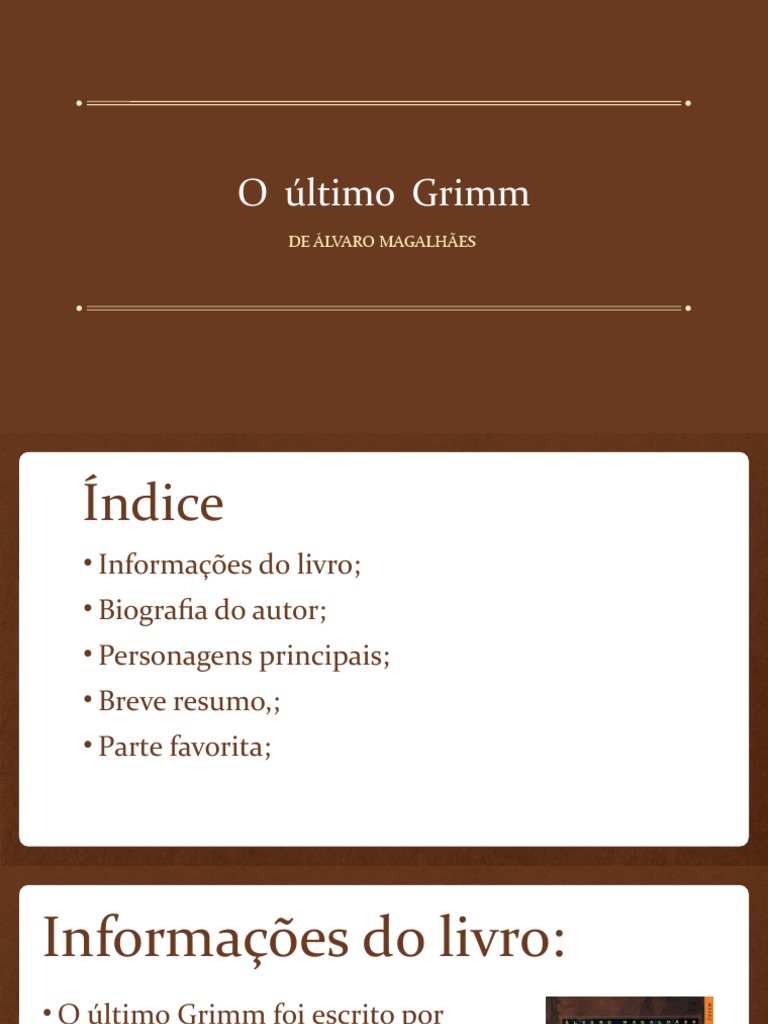 O Último Grimm | PDF