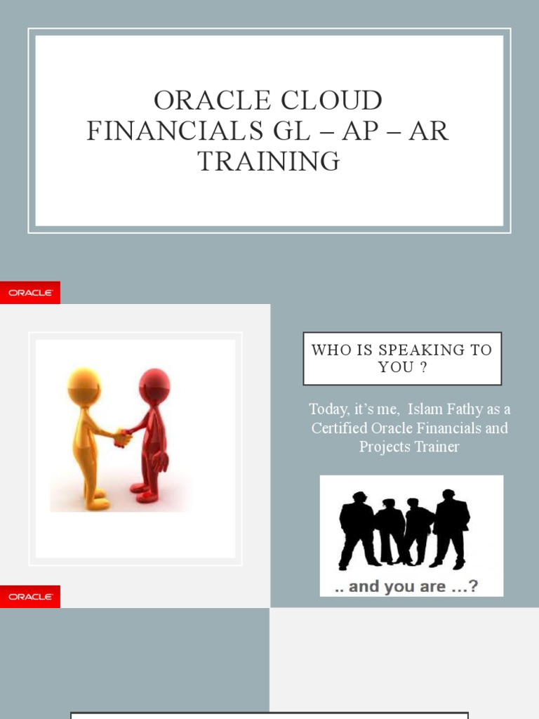 Oracle Cloud Financials Training | PDF