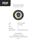 Laporan Praktikum Kromatografi Lapis Tipis (KLT) | PDF