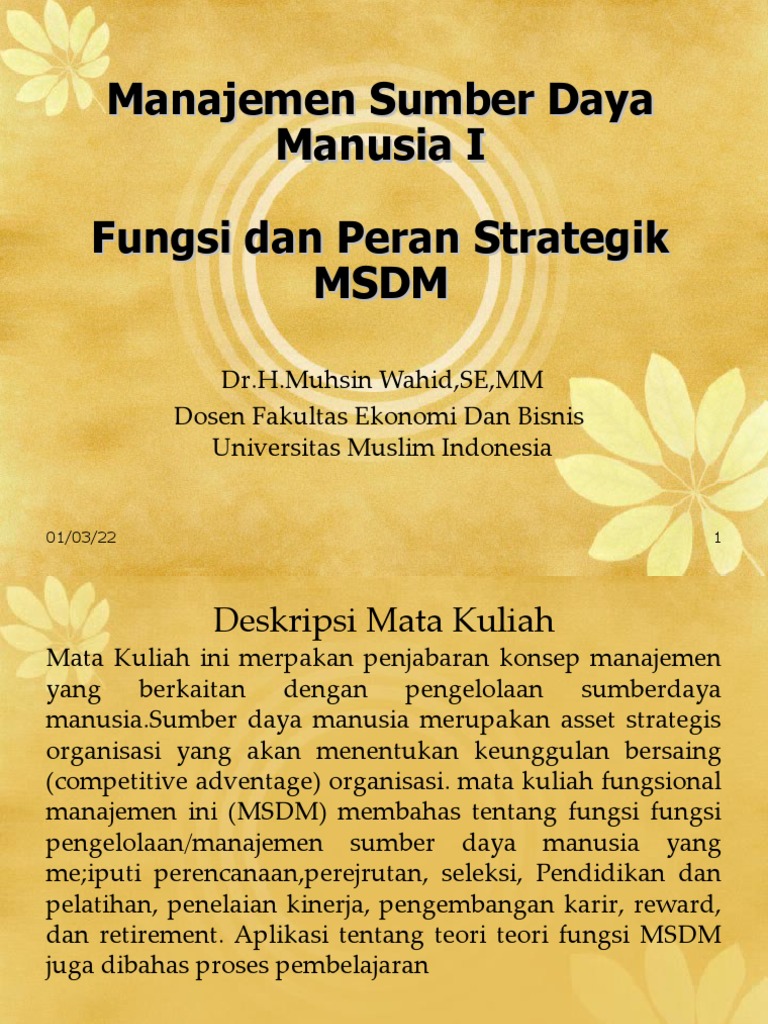 MSDM | PDF