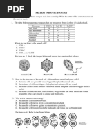 Cell Structure and Function Quiz Questions and Answers | PDF ...