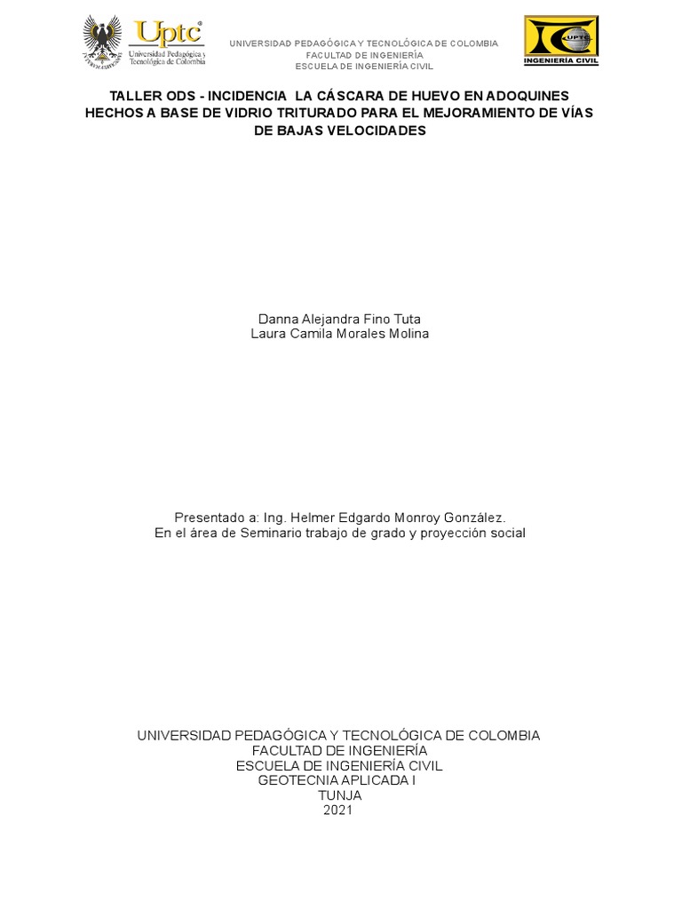 Taller ODS | PDF | Sustentabilidad | Desarrollo sostenible