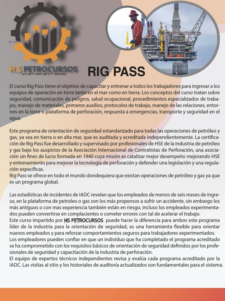 Curso Rig Pass | PDF | Negocios | Informática