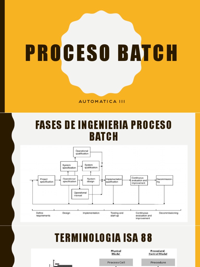Proceso Batch | PDF