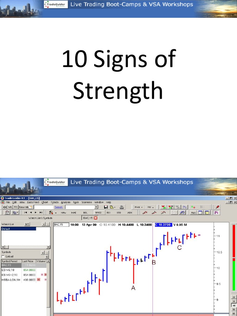 Signs of Strength VSA | PDF