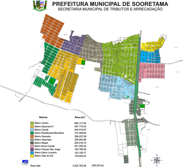 Mapa Do Municipio | PDF