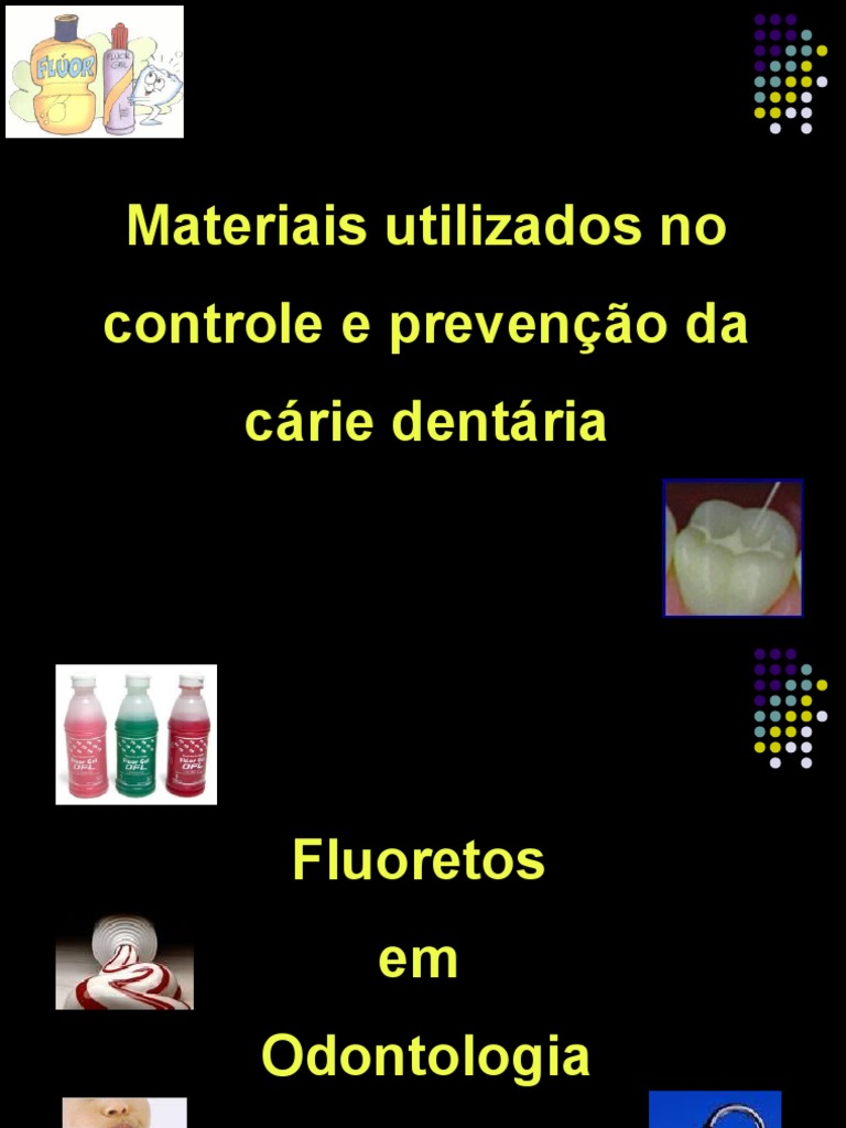 Fluoretos e Selantes | PDF | Flúor | Química