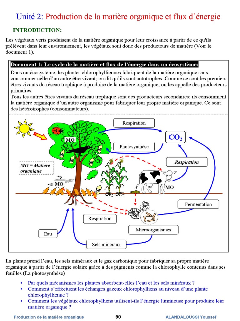 Cours 1ere SC Unit2 1 | PDF