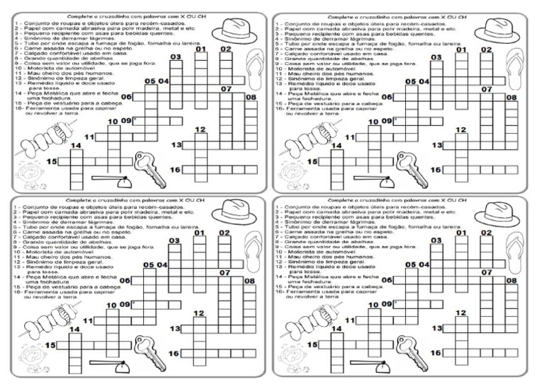 6 - Cruzadinha X CH | PDF