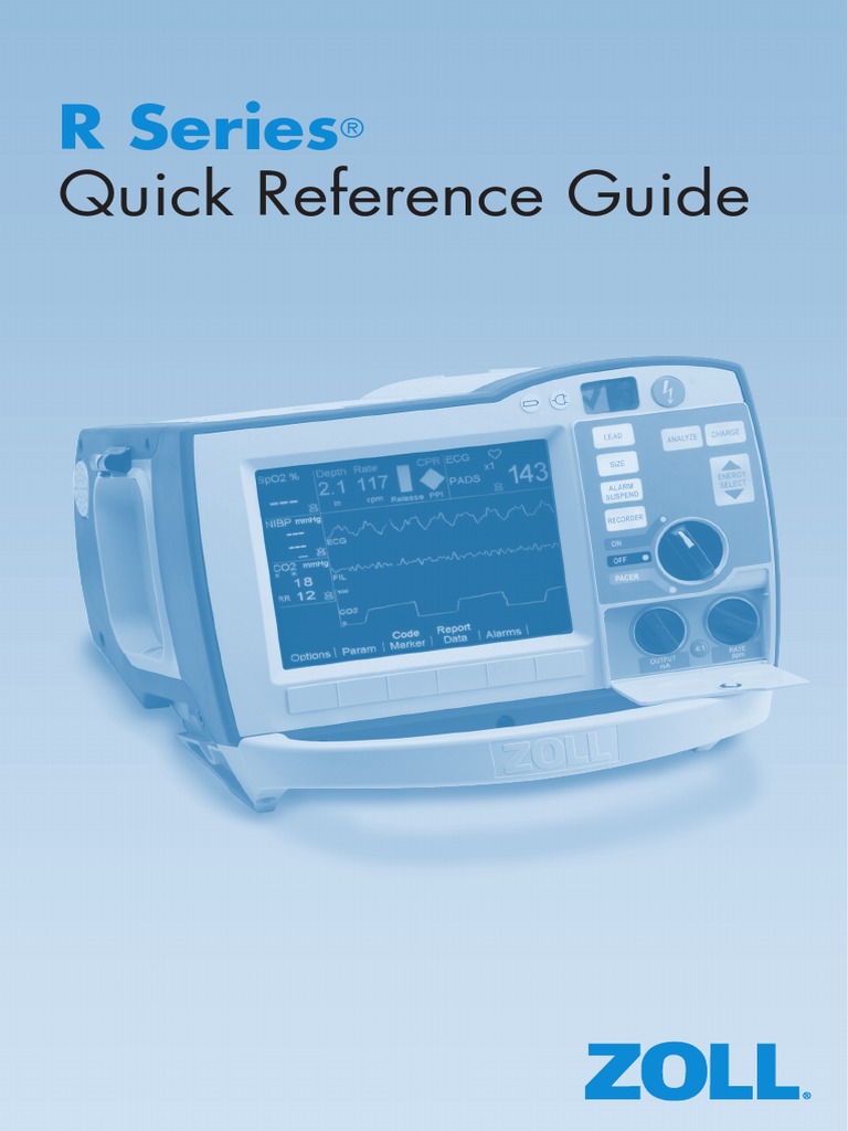 Quick Reference Guide: R Series | PDF | Cardiopulmonary Resuscitation ...
