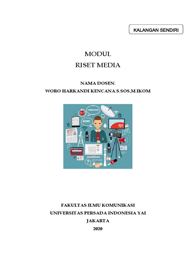 Modul RISET MEDIA | PDF
