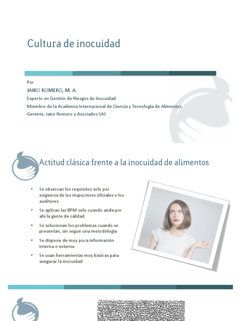 08 Cultura de Inocuidad | PDF | Comportamiento | Cultura organizacional