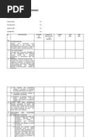 Working Paper Templates | PDF | Revenue | Audit