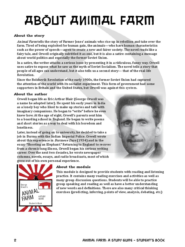 Animal Farm Study Guide 3 91 | PDF | Communism | George Orwell