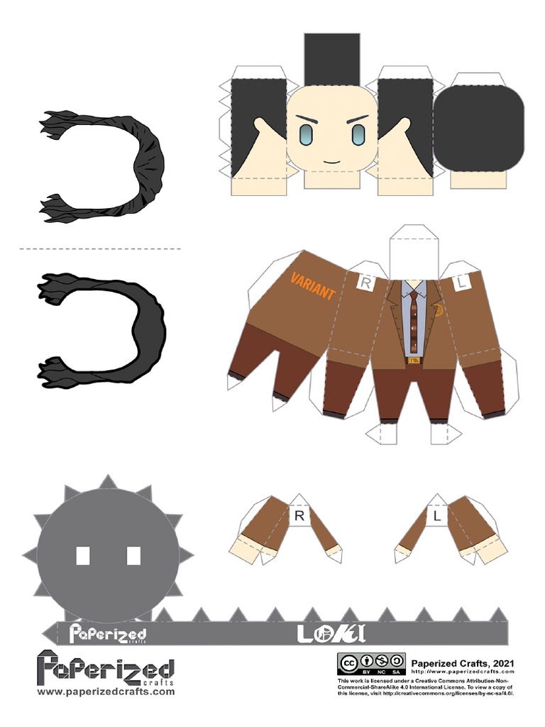 Loki - Loki Laufeyson Papercraft | PDF