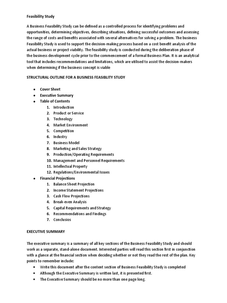 Feasibility Study-Entrep | PDF | Feasibility Study | Marketing