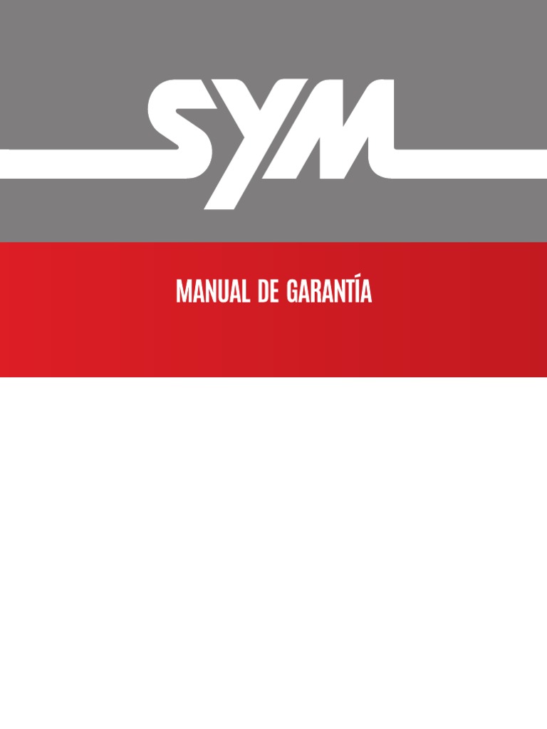 Manual Sym | PDF | Protección al Consumidor | Vehículos