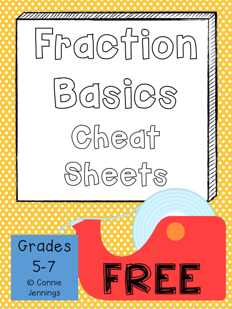 Fraction Basics: Cheat Sheets | PDF | Intellectual Property Law ...