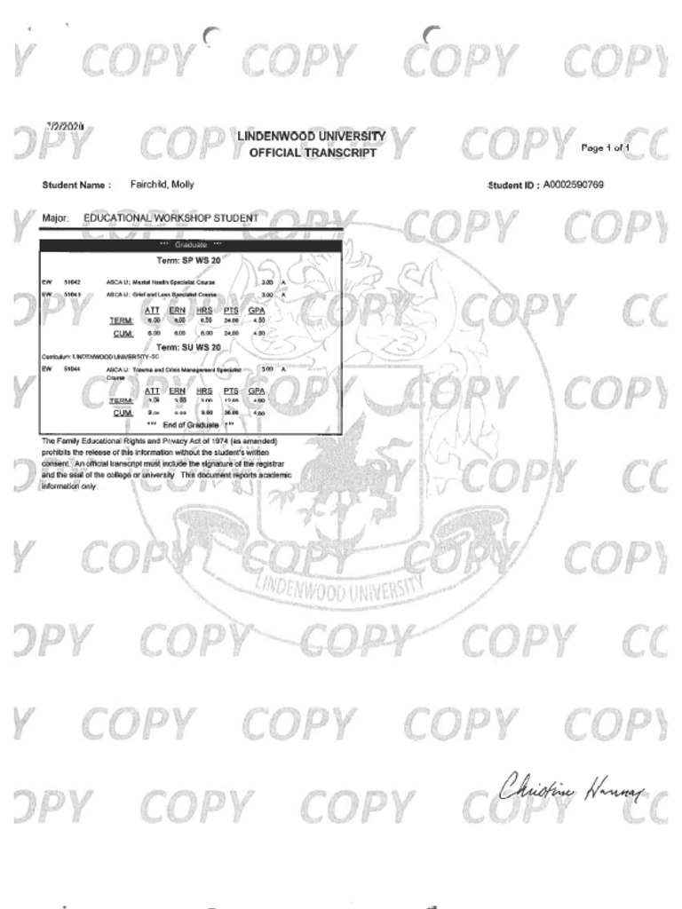 Masters 30 Transcripts | PDF