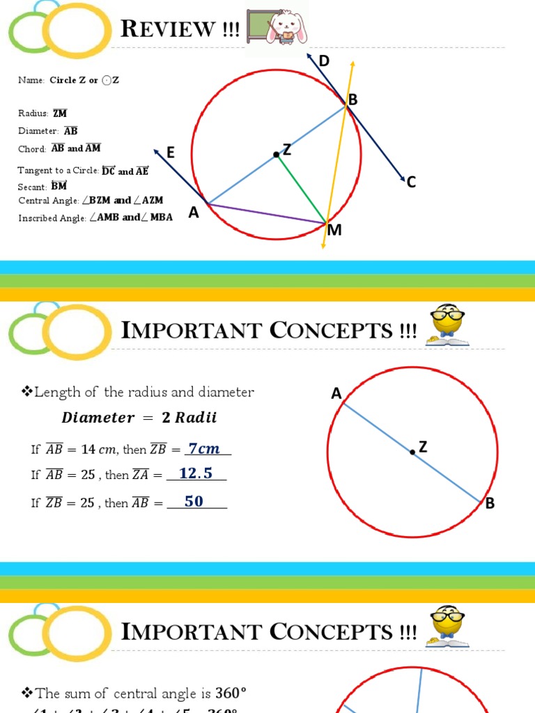 Tangent Secant Sector | PDF | Circle | Trigonometric Functions