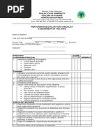 OSCE Eye Examination Checklist | PDF