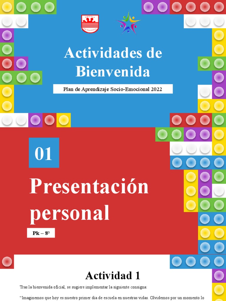 Actividades de Aprendizaje Socio-Emocional 2022 | PDF | Las emociones ...