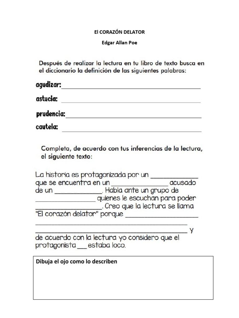 El Corazón Delator | PDF