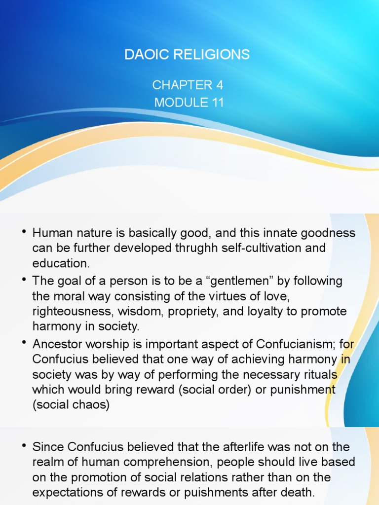 Daoic Religions | PDF | Confucianism | Shinto