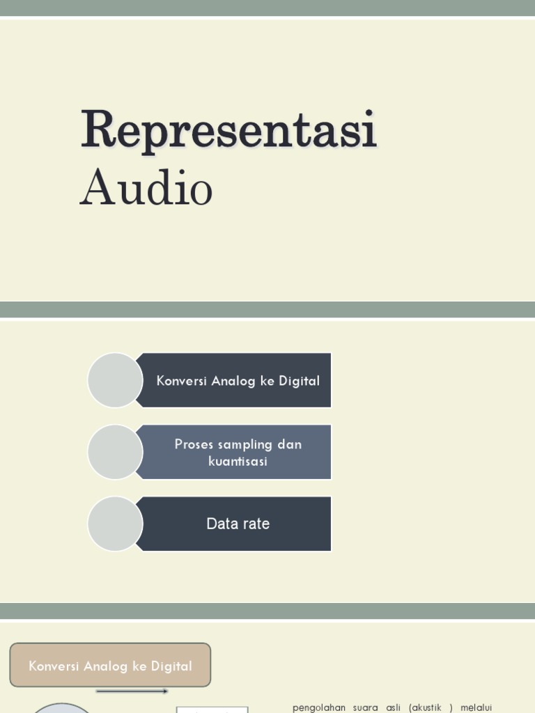 Proses Konversi Audio Analog ke Digital | PDF