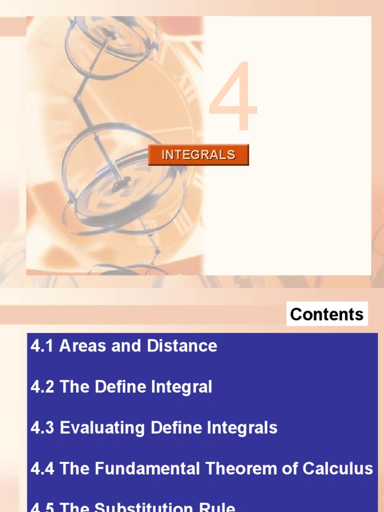 Chapter 4 Integrals | Download Free PDF | Integral | Function (Mathematics)