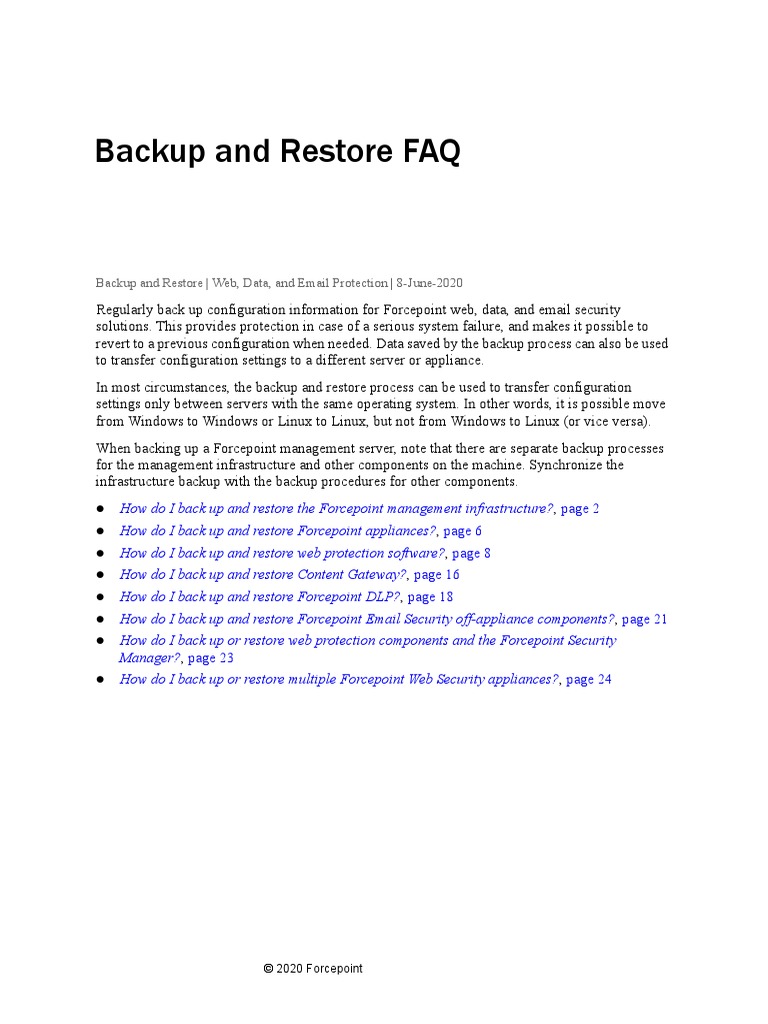 Backup and Restore2 | PDF | Backup | Computer File