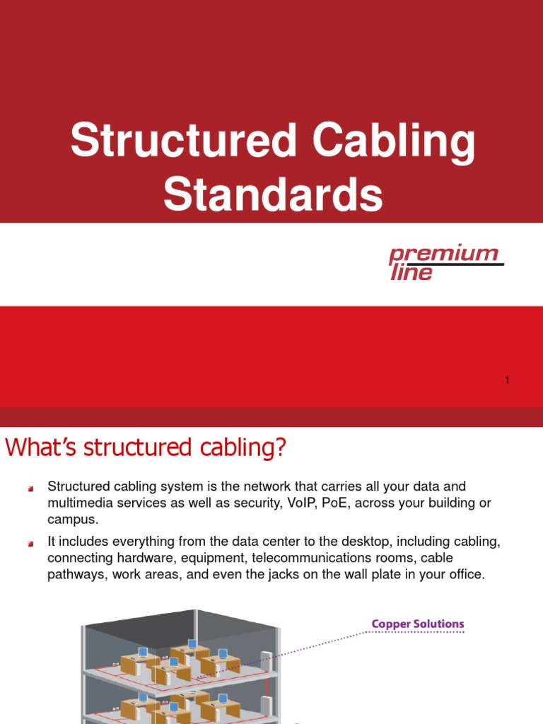 Structured Cabling Standards Guide | PDF | Standardization | Computer Standards