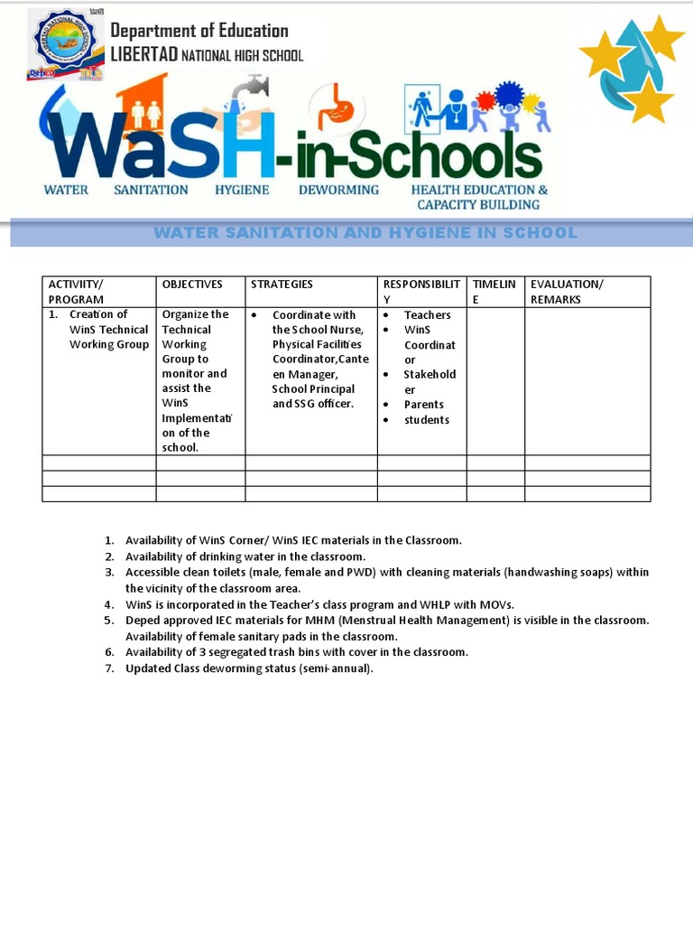 Wins Action Plan | PDF