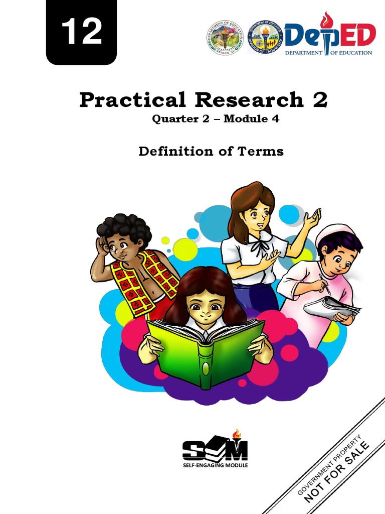Practical Research 2: Definition of Terms | PDF | Survey Methodology ...