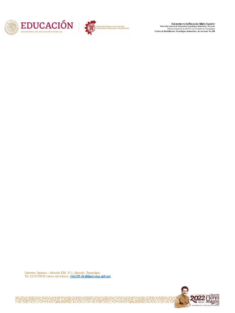 Membrete 2022 | PDF