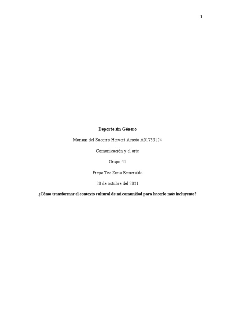 Ensayo Persuasivo | PDF | Deportes | Asociación de Futbol