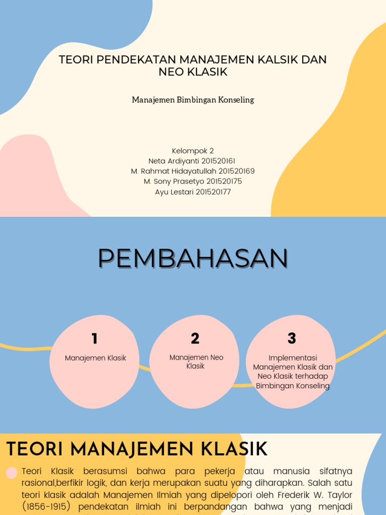 Manajemen BK Kel 2 | PDF | Pengembangan Diri | Sains & Matematika