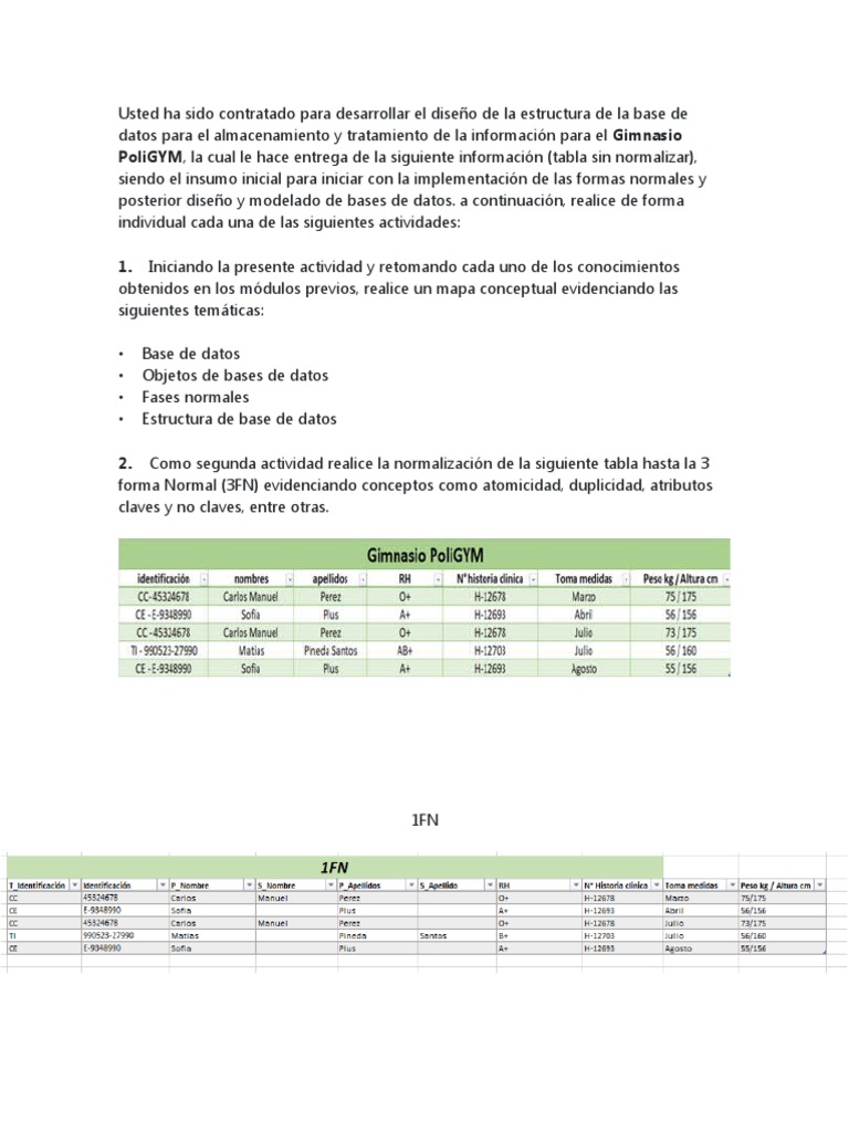 Trabajo poliGYM. | PDF