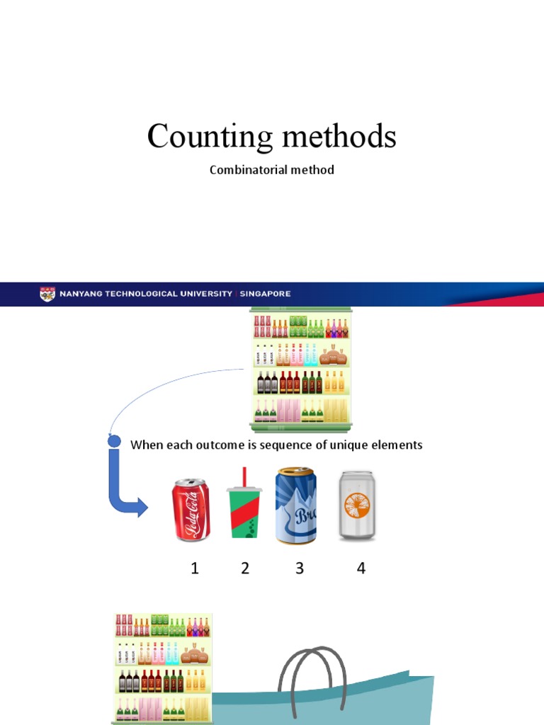 Week 2.2 - Counting Methods - Combination | PDF