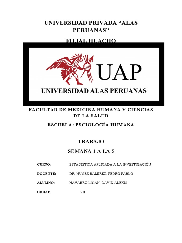 Caratula Uap | PDF | Medicina